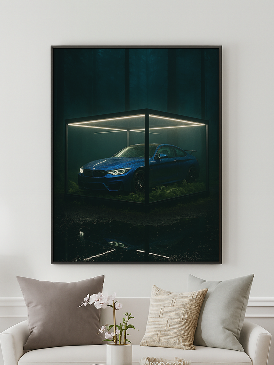 Personalisiertes Jungle Auto-Poster | Yooster