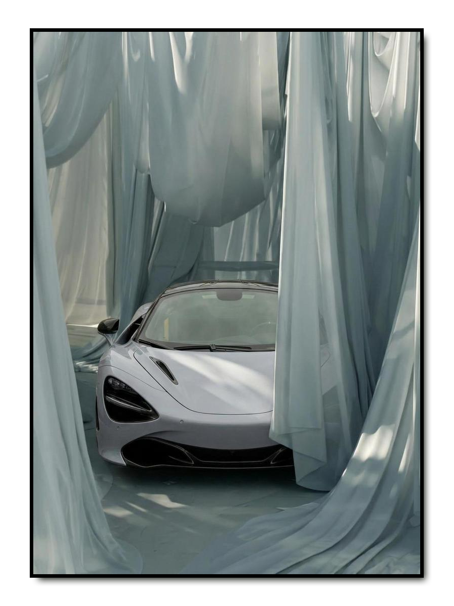 Hidden Motion – personalisiertes Auto-Art-Poster | Yooster